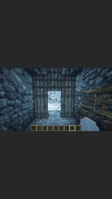 Зима в Майнкрафте 1 часть