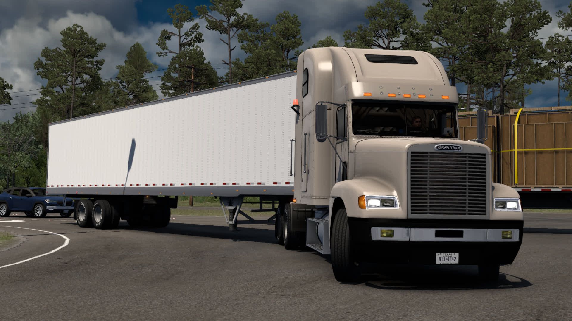 497 / ATS 1.57 / Freightliner FLD / Реальная экономика.
