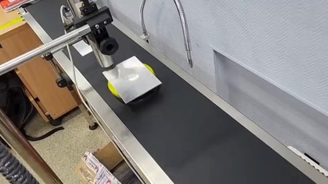 Маркировка металла с помощью каплеструйного маркиратора RUSMARK