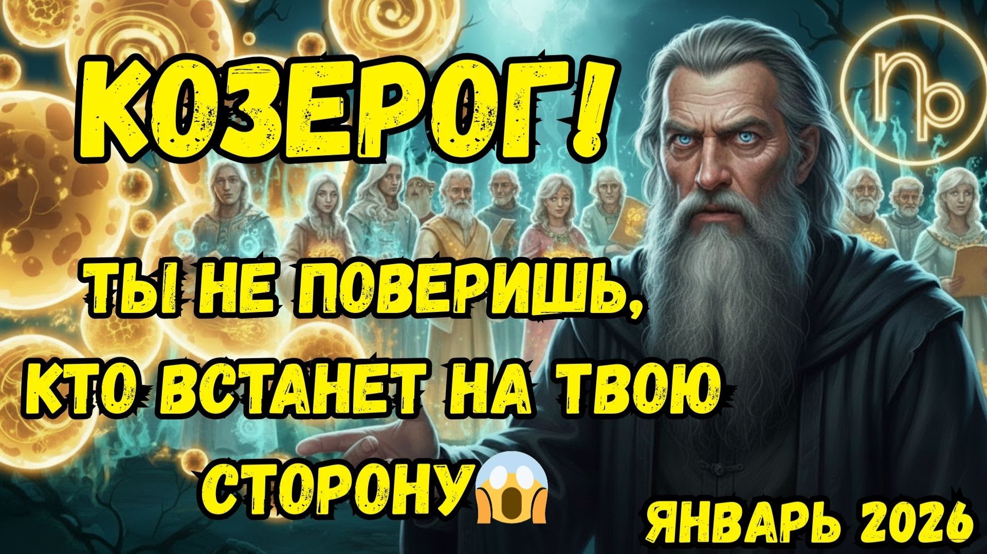 ♑️ КОЗЕРОГ, ТЫ БОЛЬШЕ НЕ ОДИН! Вселенная ПОСЫЛАЕТ тебе МЕЦЕНАТОВ и ПОМОЩНИКОВ в начале 2026!