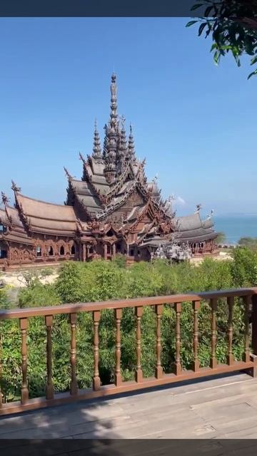 Храм Истины в Паттайе, Таиланд