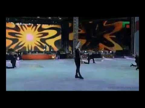 Лезгинка на льду  Грозный 2019 г  Е  Плющенко, Б  Жубер, Т  Вернер и др