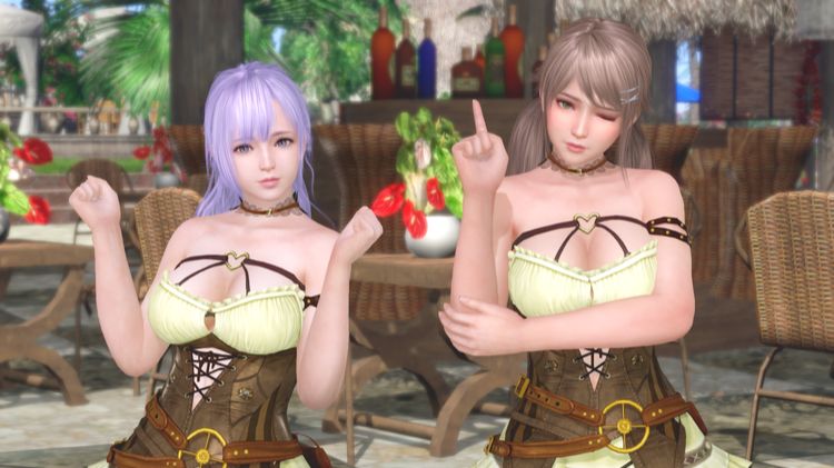 Heart-pounding ♥ Tick-Tack Gadget | DOAXVV | Прохождение сюжета | Без комментариев