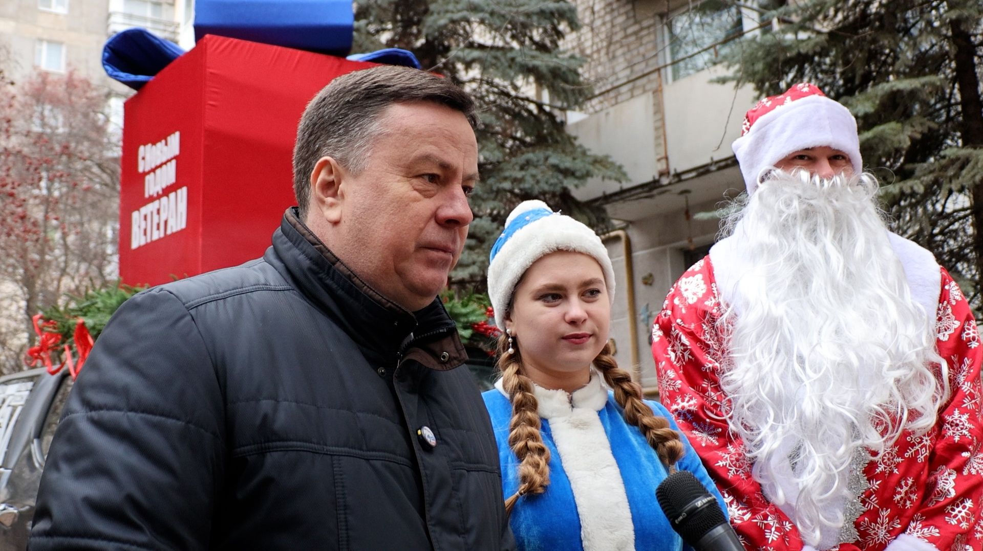 Константин Кузьмин присоединился к акции «С Новым годом, ветеран!»