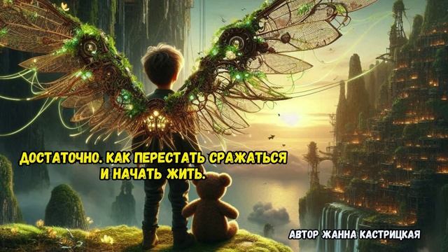 Подкаст. ДОСТАТОЧНО. Как перестать сражаться и начать жить.