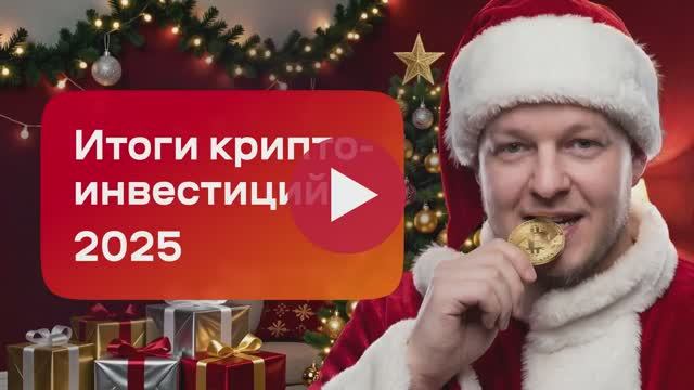 Результаты инвестиций в крипту за 2025 год | Рассказывает Илья Сдобников