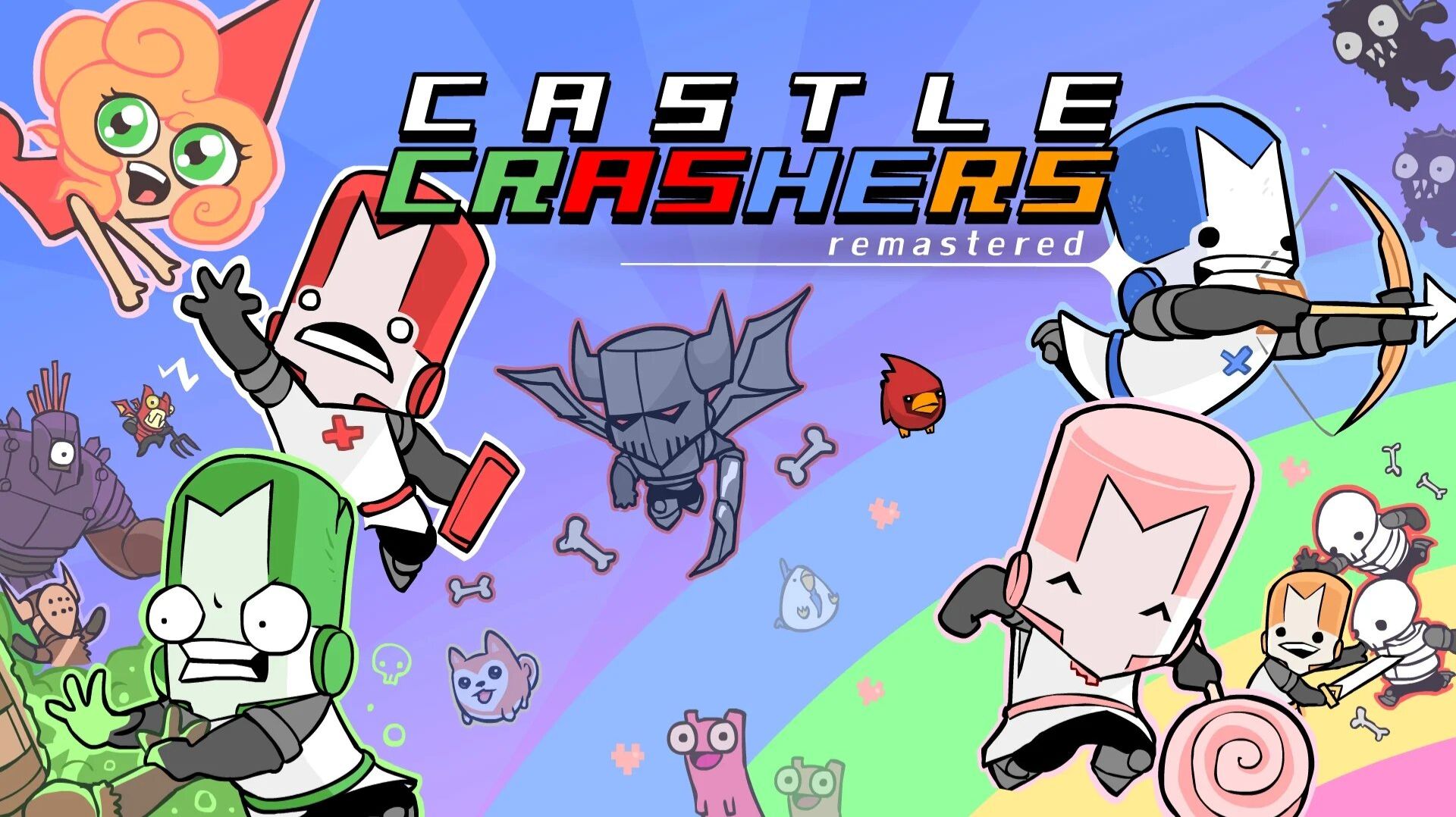 Прохождение Castle Crashers №3 Новые враги и локация