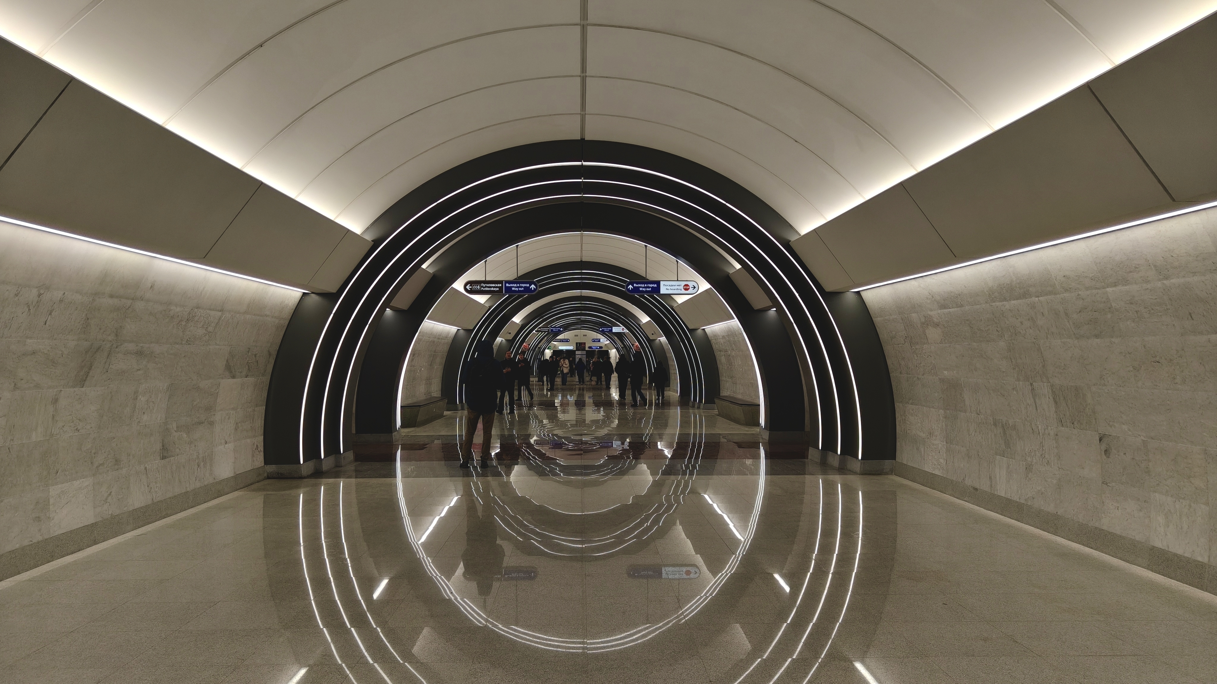 Станция Юго-Западная. Шестая Красносельско-Калининская линия метро Петербурга. Первый день работы.