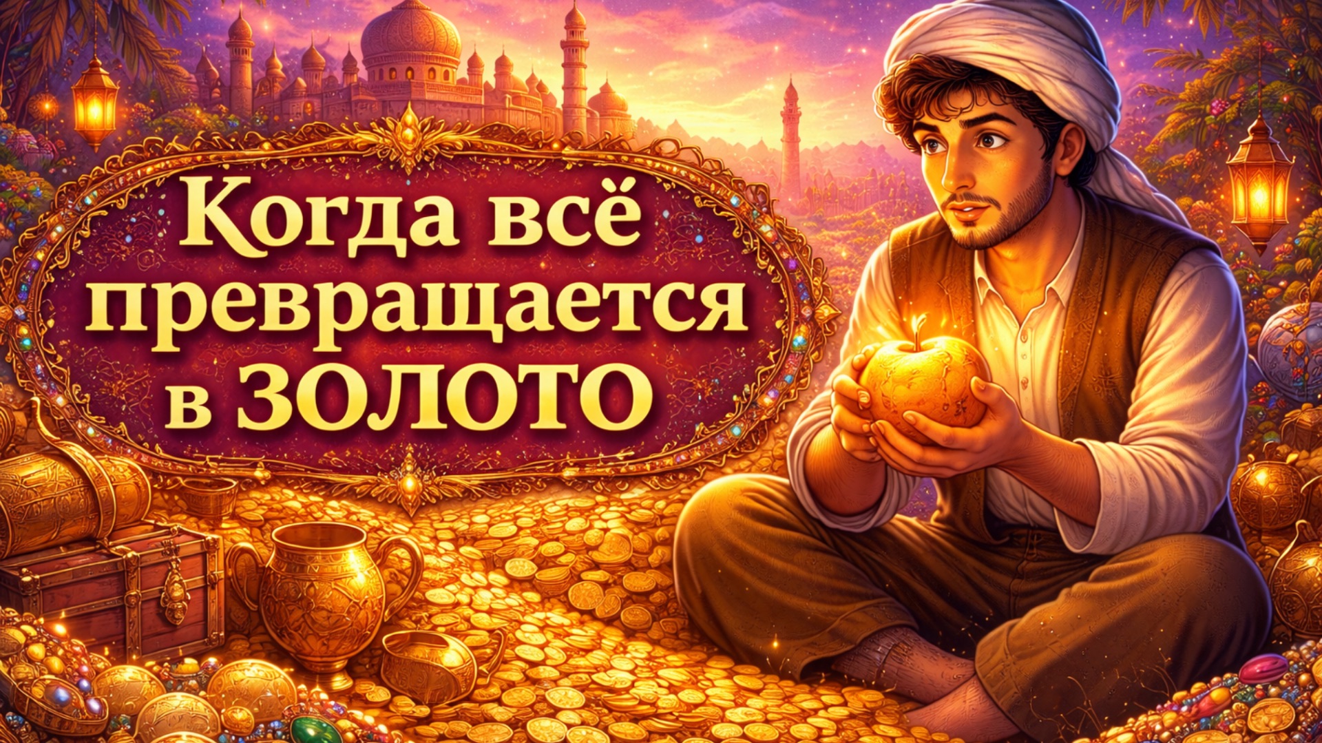 Когда всё превращается в золото | Восточная сказка