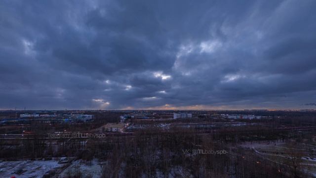 Закат в зимнее солнцестояние 2025.12.22 [2K | 4lienetic — Peaceful Night]