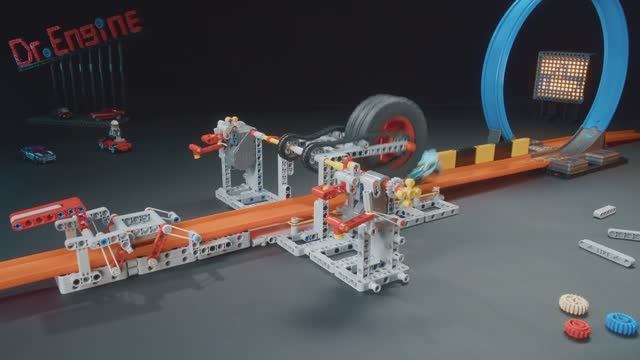 Эволюция бустеров LEGO для Hot Wheels