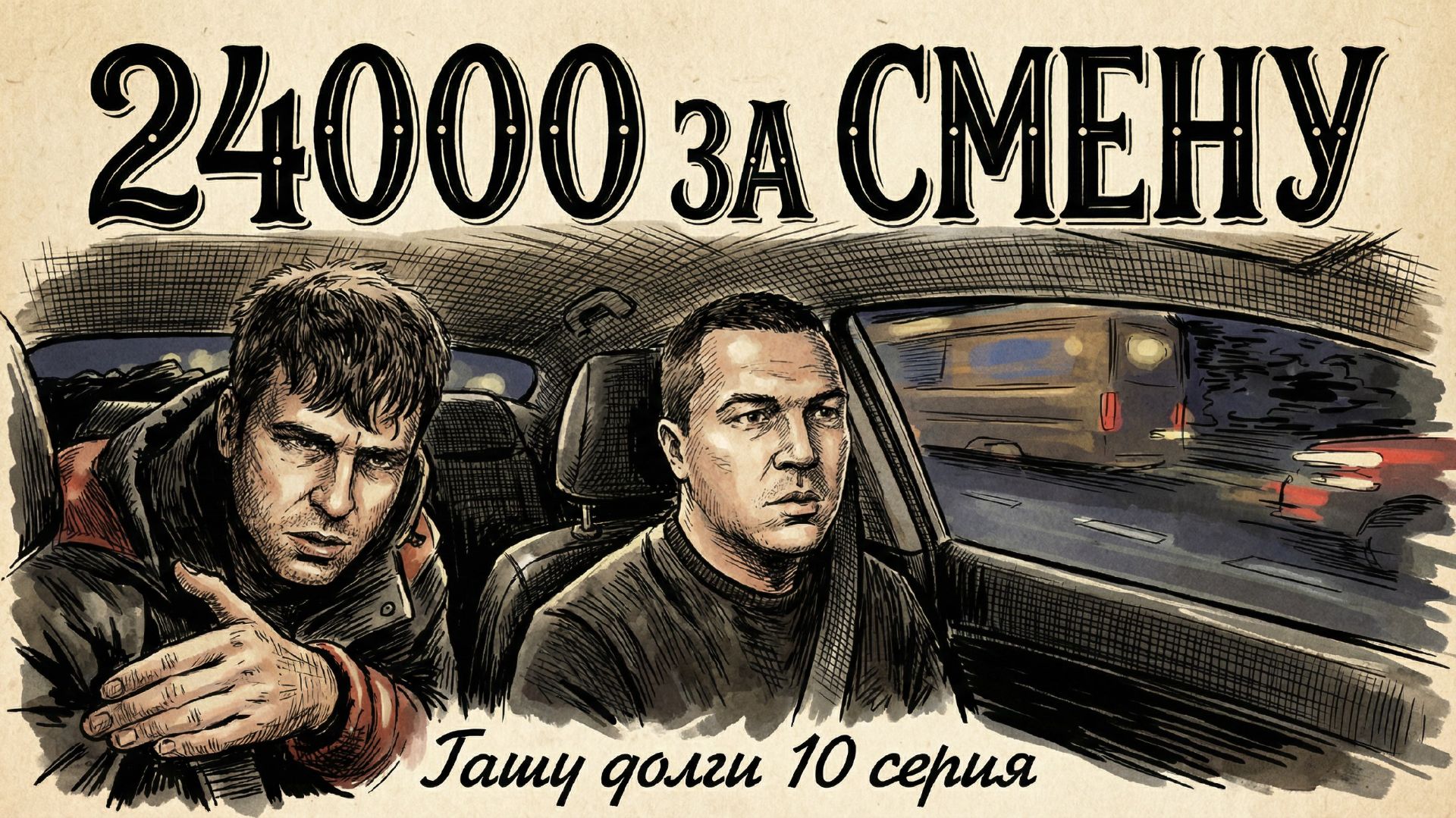 Гашу долги 10 серия. 24000 за смену в экономе. Промокод на 12 часов. город Санкт-Петербург.
