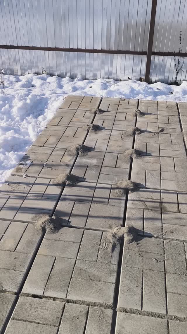 Швы между плиткой. Часть 3. Мангальная зона.16.11.2025 Рубрика Сделай сам.