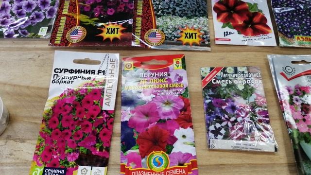 Сорта петуний которые я буду сеять  в новом  сезоне 2025 года