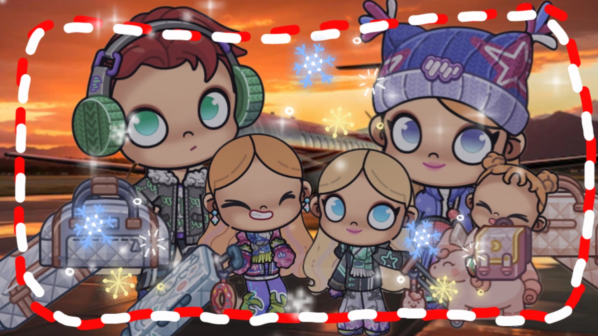 Посадка🎄 на самолёт🛫 но...😢/✨Avatar World❄️