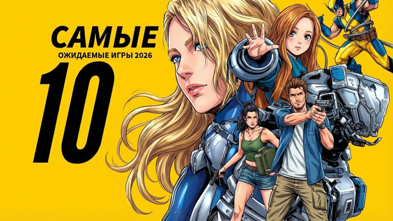 Gamesblender 758: САМЫЕ ОЖИДАЕМЫЕ ИГРЫ 2026 ГОДА