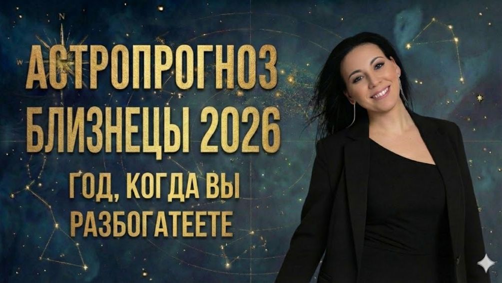 Астропрогноз Близнецы 2026 год