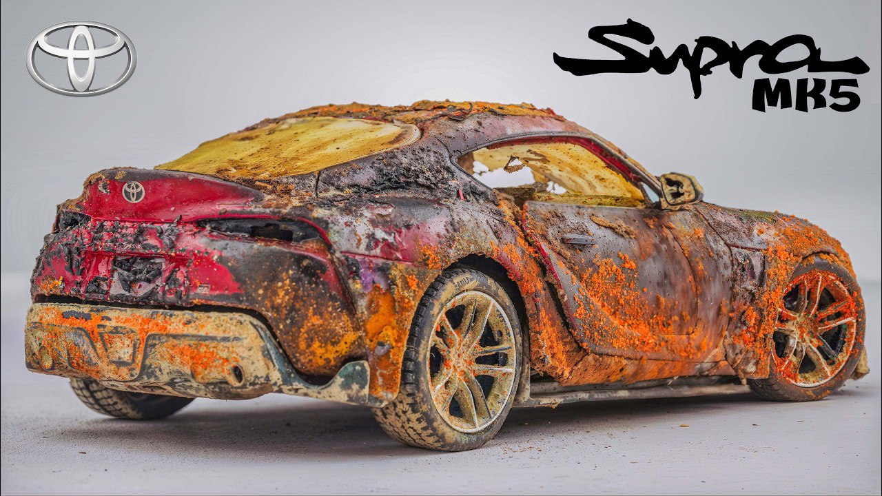 Toyota Supra MK5 РЕСТАВРАЦИЯ МОДЕЛЬКИ АВТО