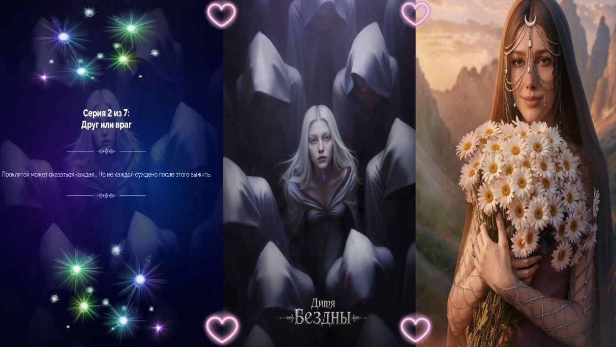 Seven Hearts Stories / Дитя Бездны / 1 Сезон / 2 Серия / Друг или враг / 💎