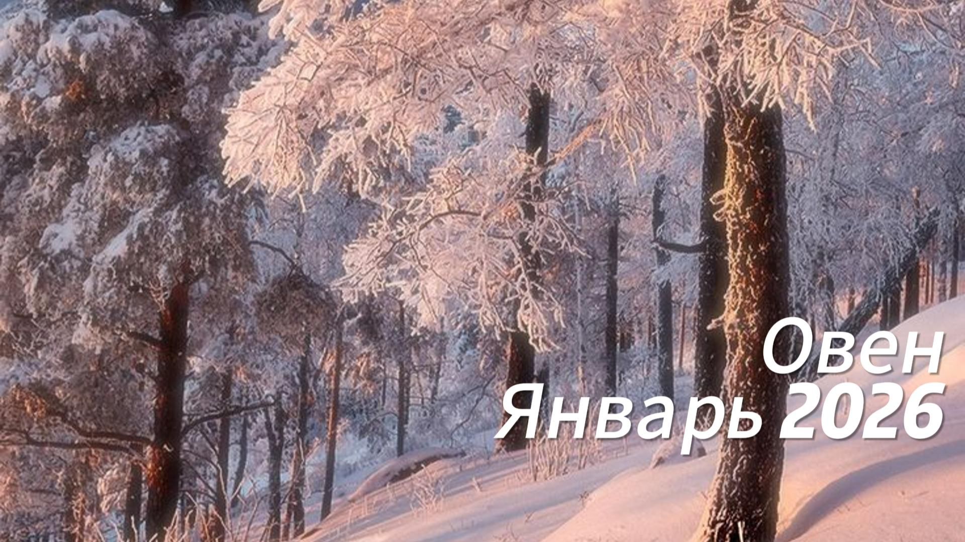 Прогноз для Овнов на Январь 2026
