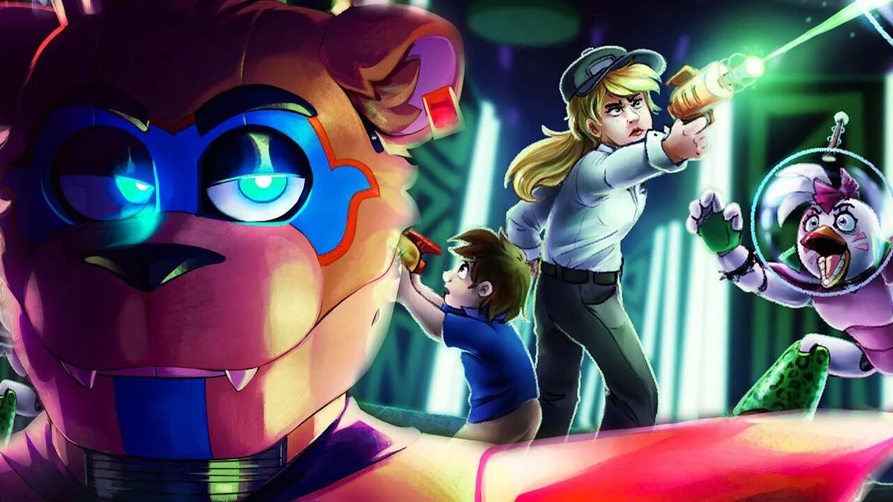 ШОК!FNAF SECURITY BREACH!#6