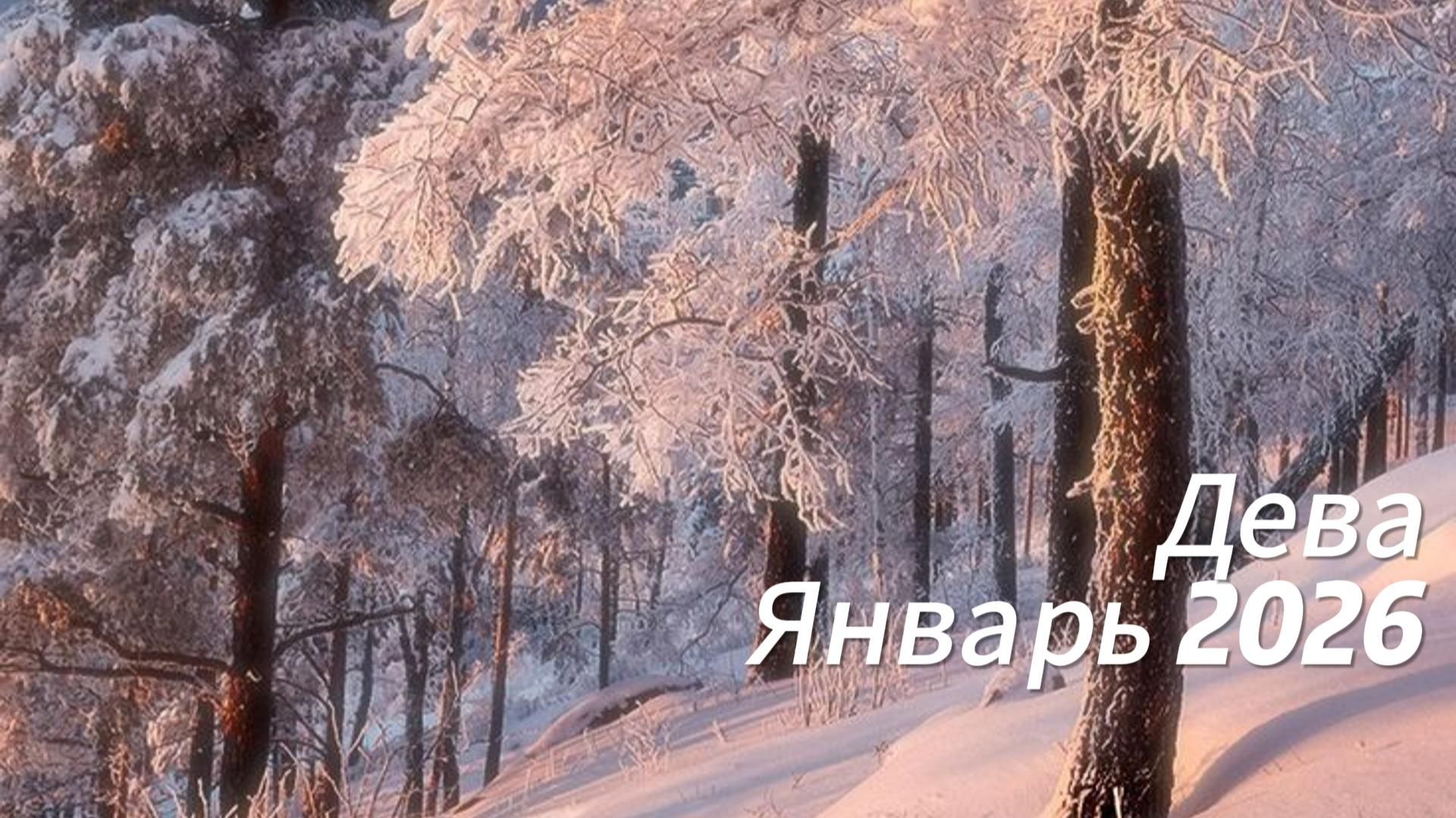 Прогноз для Девы на Январь 2026