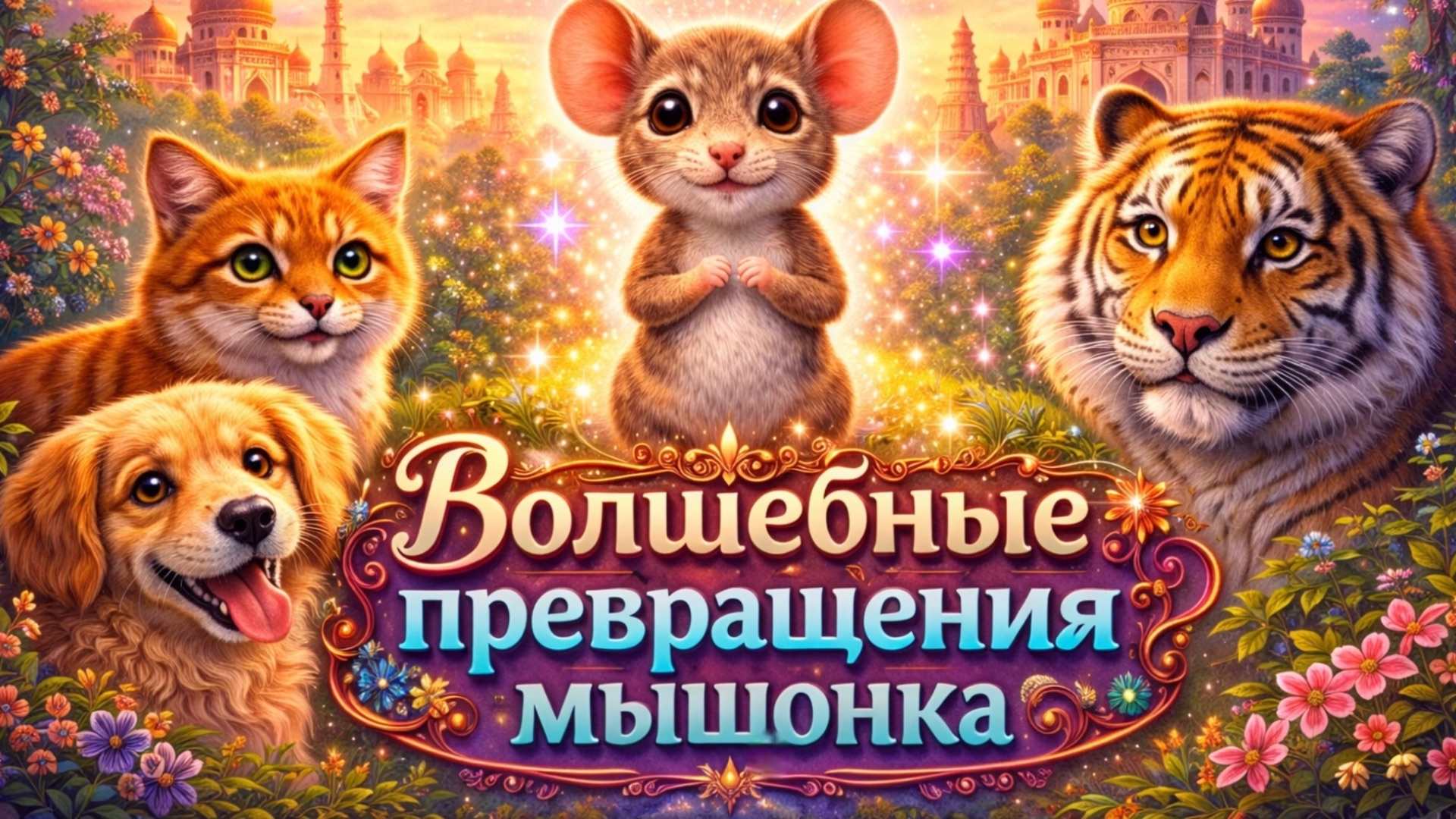 Индийская сказка: Волшебные превращения мышонка