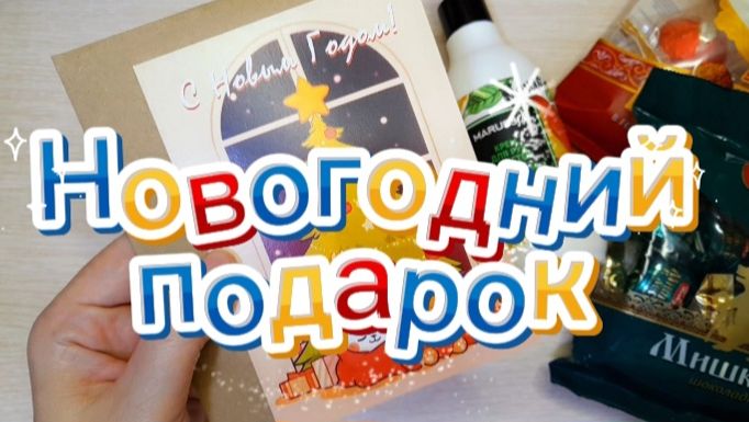 Новогодний подарок от Оли Степановой
