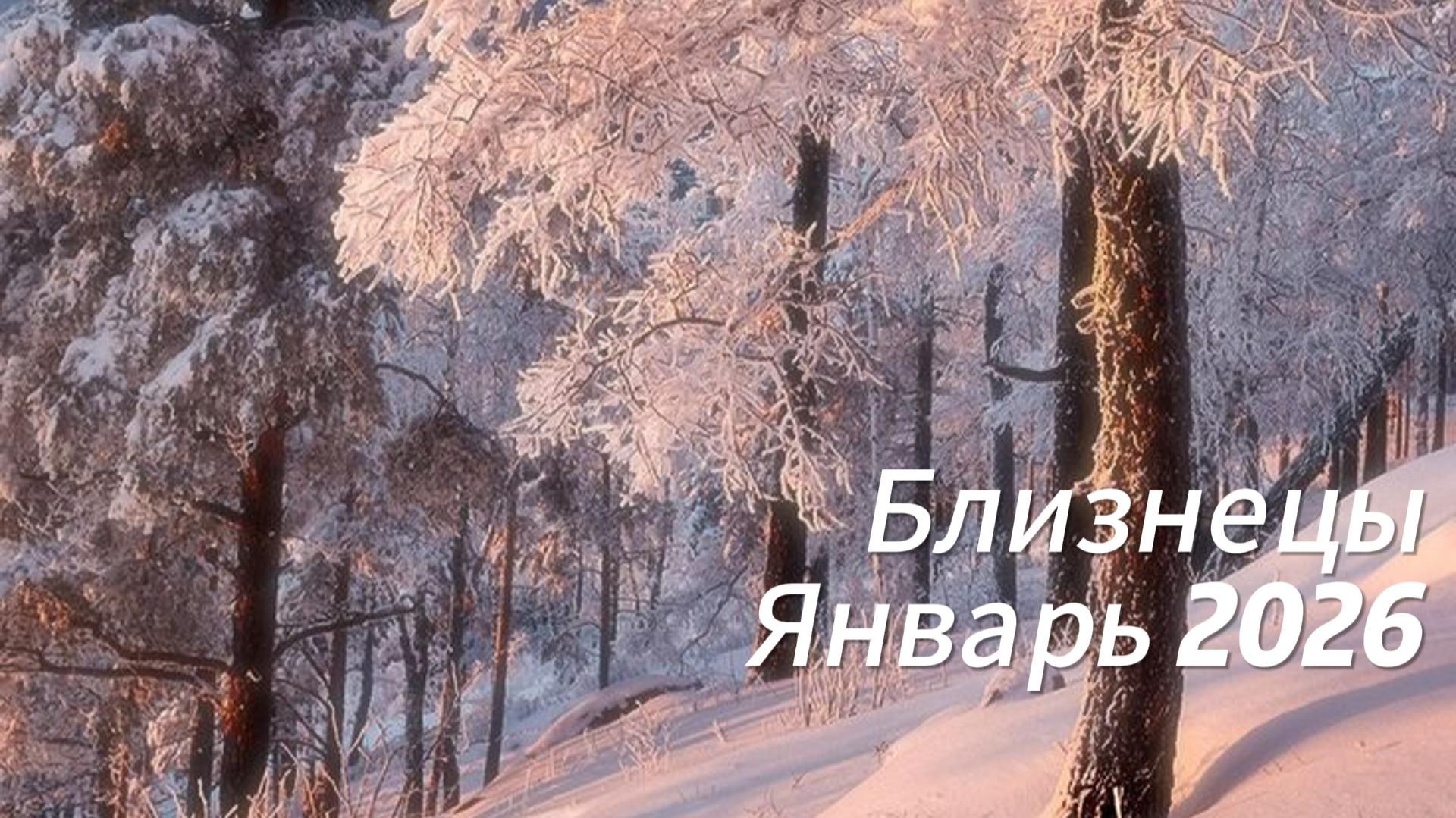 Прогноз для Близнецов на Январь 2026