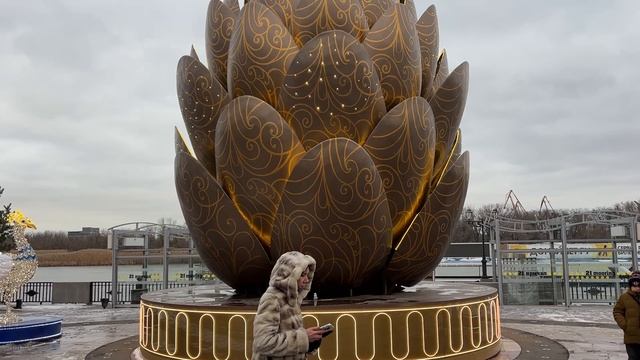 ГОРОДСКАЯ ЕЛКА НА НАБЕРЕЖНОЙ. Ростов-на-Дону.