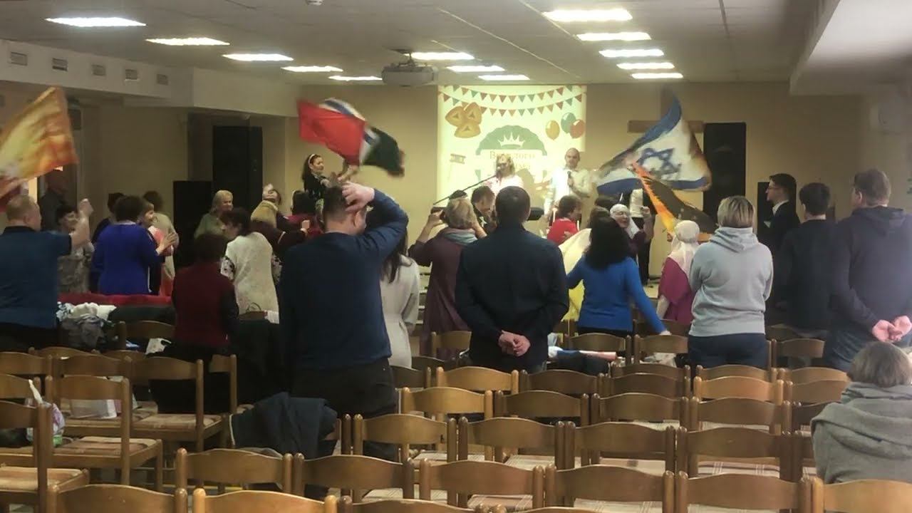 Празднование Пурима в миссии "Пламенеющий Израиль"