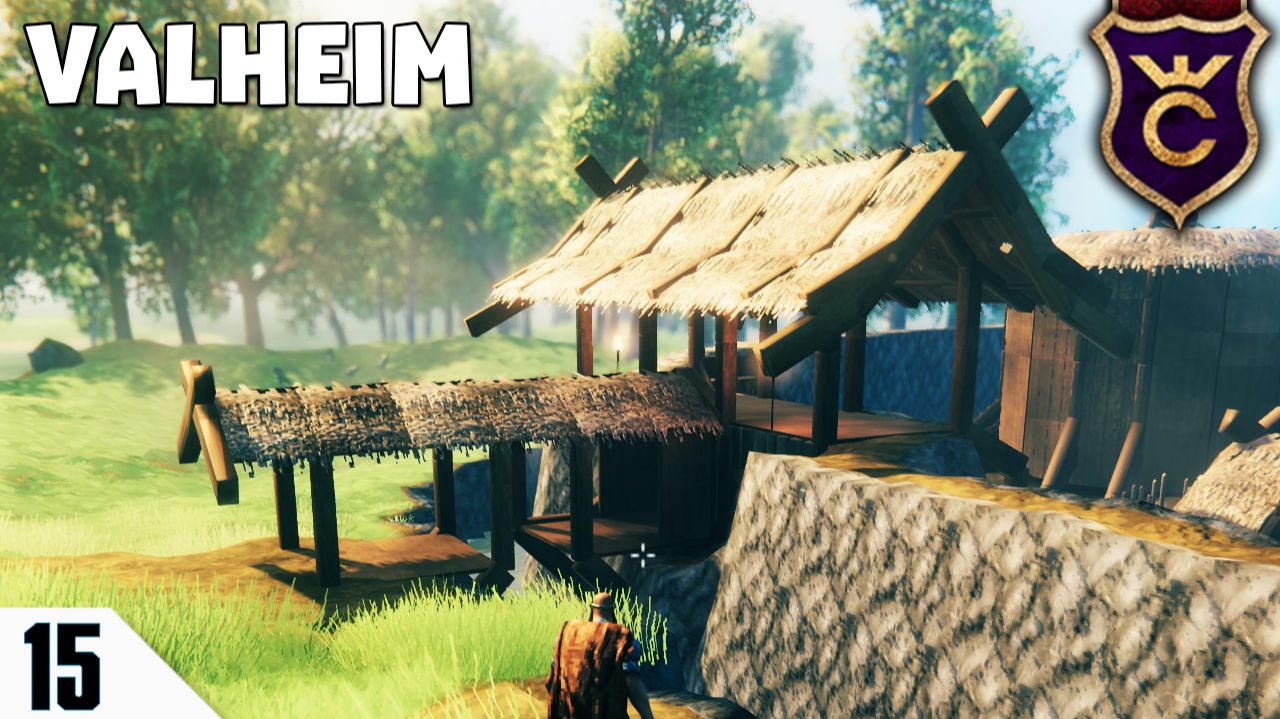 ИДЕАЛЬНАЯ ЗАЩИТА БАЗЫ ✅ #15 Valheim Прохождение