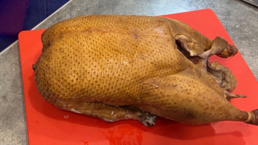 Дегустация гуся холодного копчения! Термообработка в сувид.