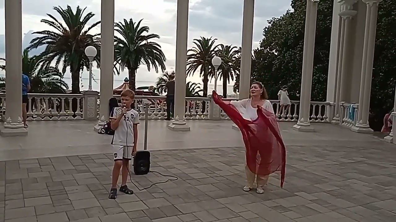 "Второй летний вечер в Гаграх". Репортаж служения гр."Софония" в Абхазии