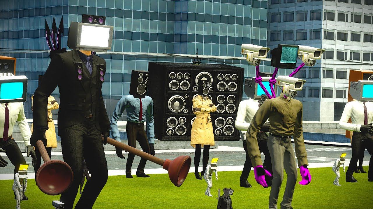 БИТВА ЛЕГЕНД: HYPNO SKELETON СКИБИДИ ТУАЛЕТ против УЛУЧШЕННОГО TITAN SPEAKERMAN в garrys mod