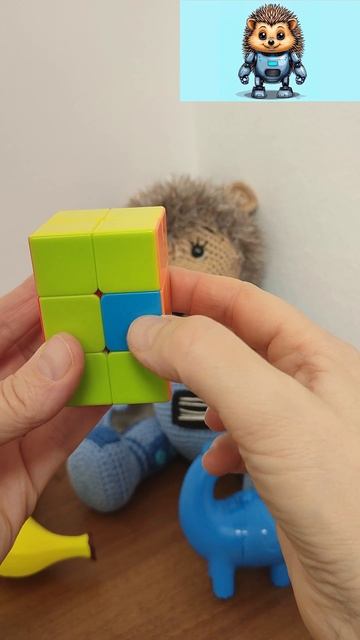 Кубоид 2-2-3 шаг 3: Собираем серединку кубоида 2×2×3 — 1-й случай! 🧊✨