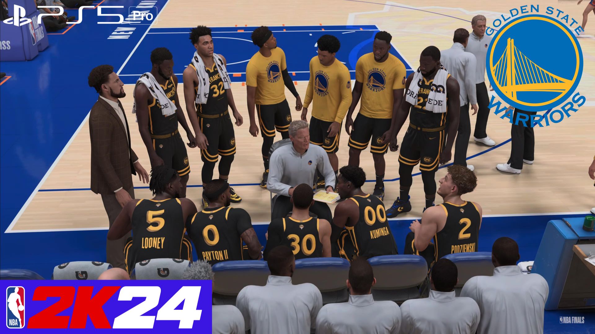 NBA 2K24 | NBA FINALS | Golden State Warriors | THE CHAMPIONSHIP | PS5 PRO GAMEPLAY