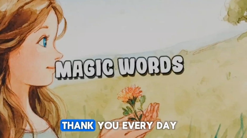 Magic Words — детская песня на английском языке. Учим волшебные слова!