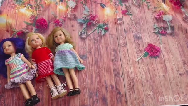 Я играю😊мои #куклы. Как начиналась моя маленькая коллекция куколок