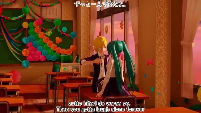 Miku Hatsune  & Len Kagamine - Hated By Life Itself