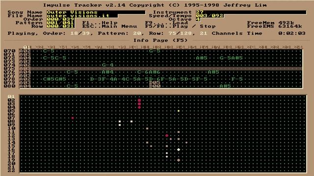 Screamtracker music. Tourach, Chaos Theory. Outer Visions.