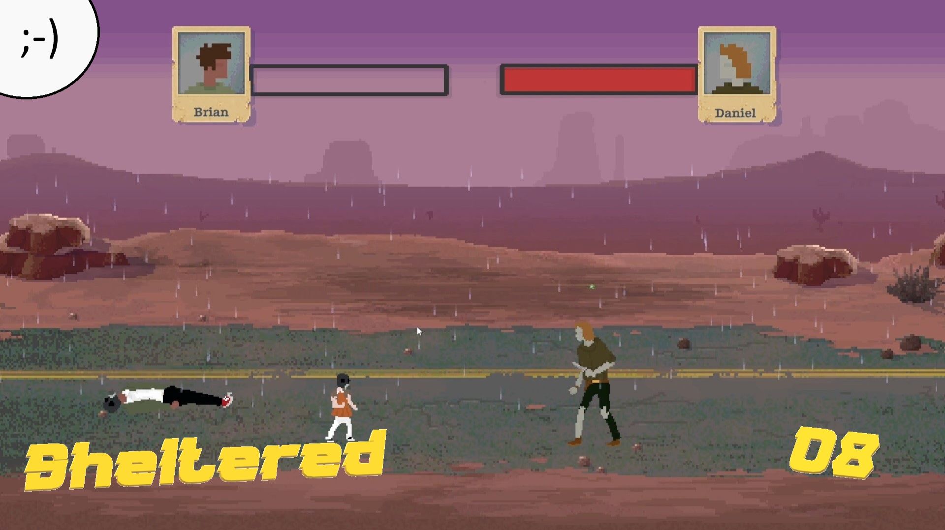 "Sheltered". Смерть в схватке и нападение рейдеров. 08