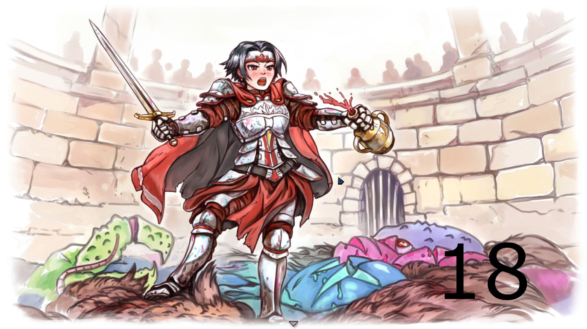 18. Heroines of Swords & Spells 2. Битва Анастасии против крыс.