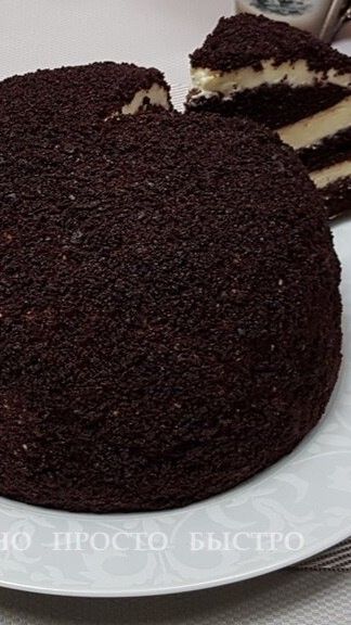 ШОКОЛАДНЫЙ ТОРТ в Микроволновке | Вкусно Просто Быстро | #shorts #торты #рецепты #еда #кулинария