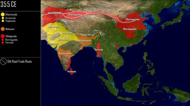 Распространение буддизма