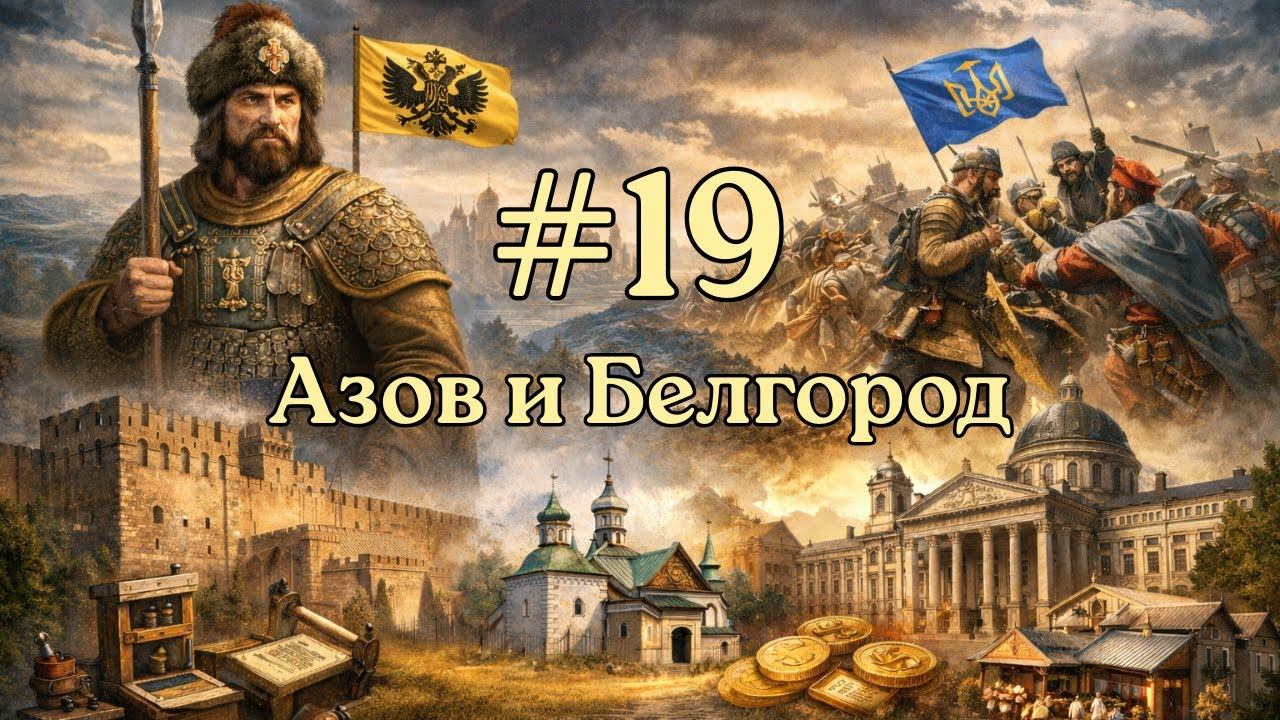 EU V Россия - Азов, Белгород и битвы с Киевом [№19] [EU 5]