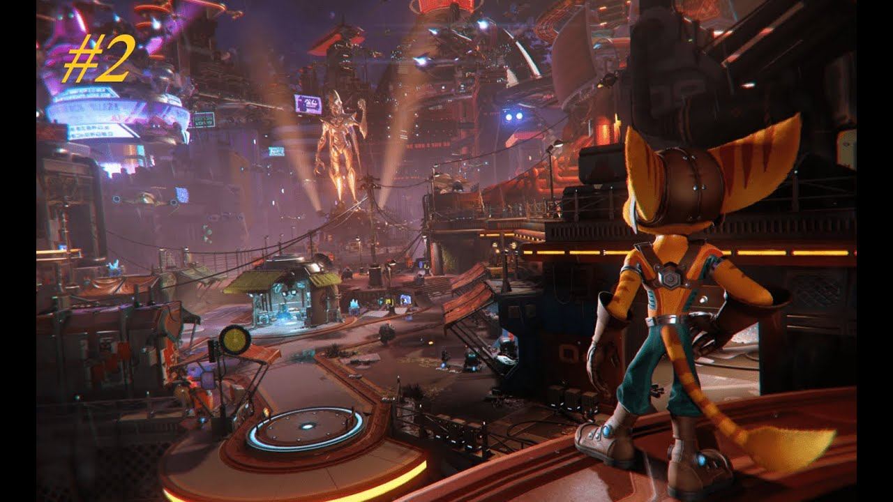 Ratchet and Clank Сквозь миры #2 Нафариус Сити