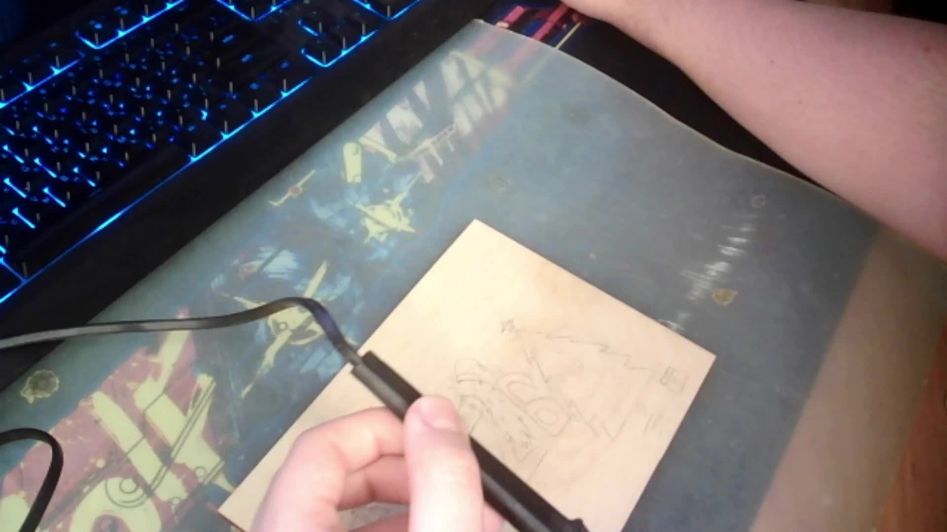 ❄️🎄 Предновогодний стрим! Выжигаем по дереву новогоднюю работу   и общаемся! ❄️🎄