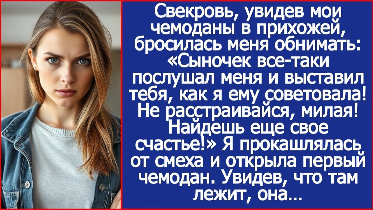 «Сыночек все-таки послушал меня и выставил тебя!» | ИСТОРИИ ИЗ ЖИЗНИ | АУДИО РАССКАЗЫ