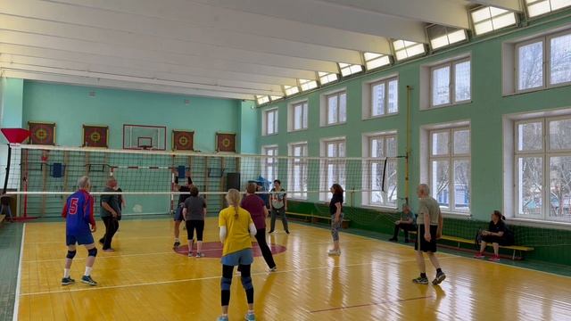 27.12.2025. Московское  долголетие. Волейбол(2).